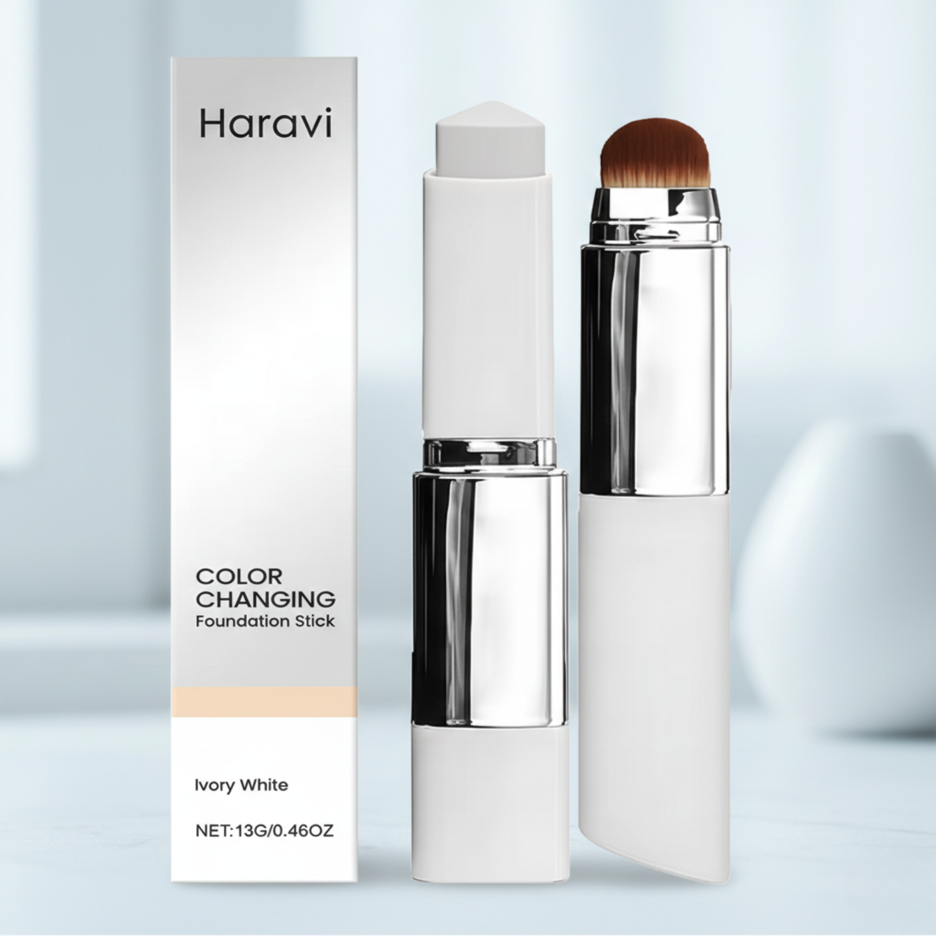 Haravi™ 2-in-1 Color-Changing Foundation Stick